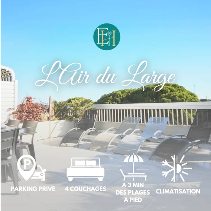 L'air Du Large - Plage Sud - Le Grau-du-Roi