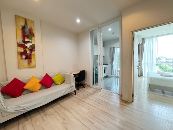 Central 300m+ 1bedroom+cute Pool Gym - Phuket