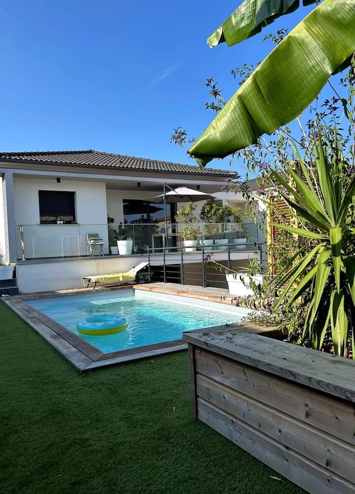 Villa Avec Piscine Privée, Proche Aéroport Bastia - Borgo