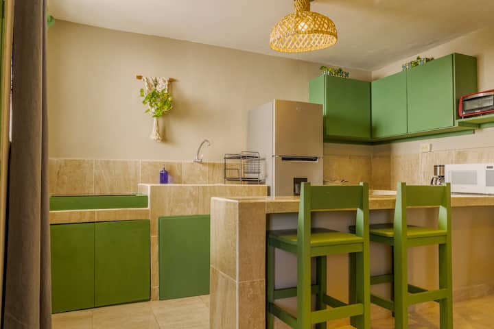 Green Paradise Downtown Apartment - Cozumel