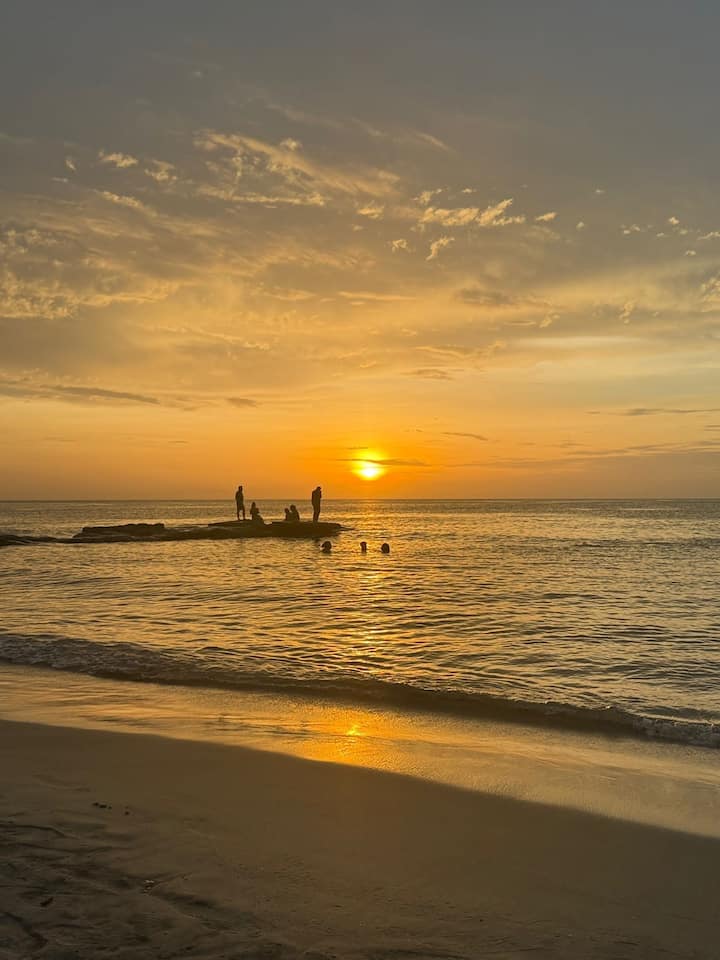 Bamboo Style Cabin Panorámic Sea Views + Aircon - Riohacha