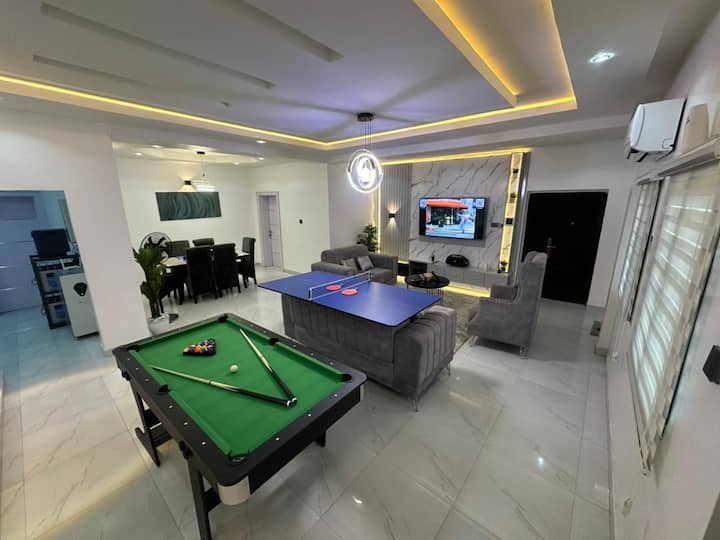 Modern 3br Near Jabi Lake Mall/tennis+pool Table - Abuja