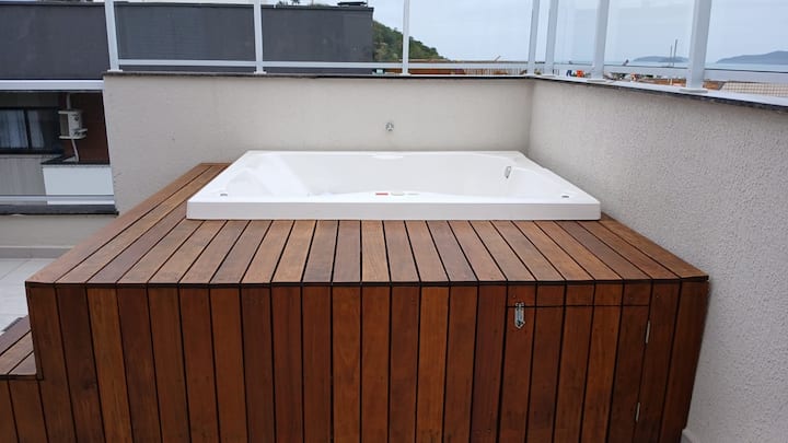 Cobertura Com 3 Suítes E Jacuzzi Privativa - Ubatuba