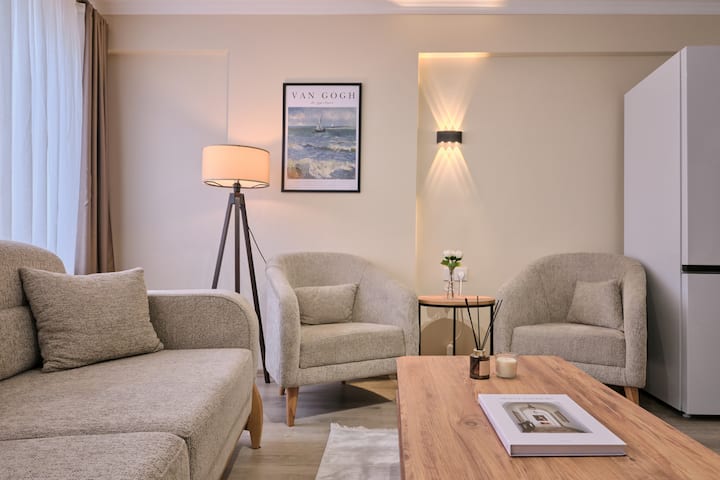 (2) Nox – Contemporary 2br Apartment, Perfect Loc. - Maltepe