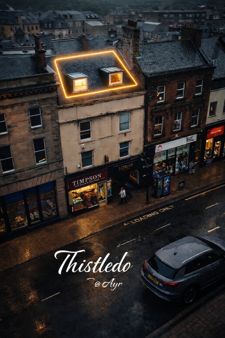 Thistledo - 1 Bedroom Ayr Central Flat - Ayr, UK