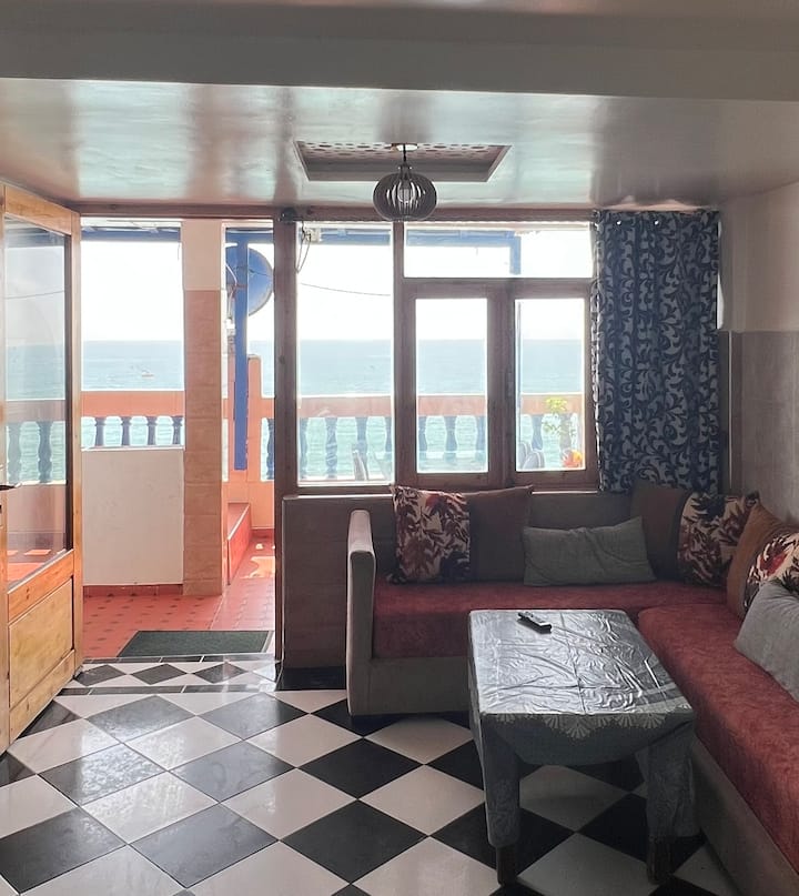 Beachfront Apartment With Ocean View – Sleeps 5 - Taghazout