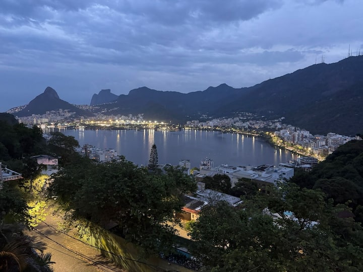 Casa Na Zona Sul Com Vista Para A Lagoa E Cristo! - Ipanema
