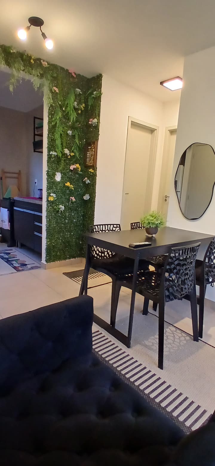 Aparthouse Climatizado Decorado Condomínio Seguro - Feira de Santana