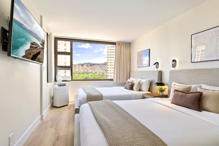 The Elegant Oasis In Waikiki: 1 Bd W Free Parking - Honolulu