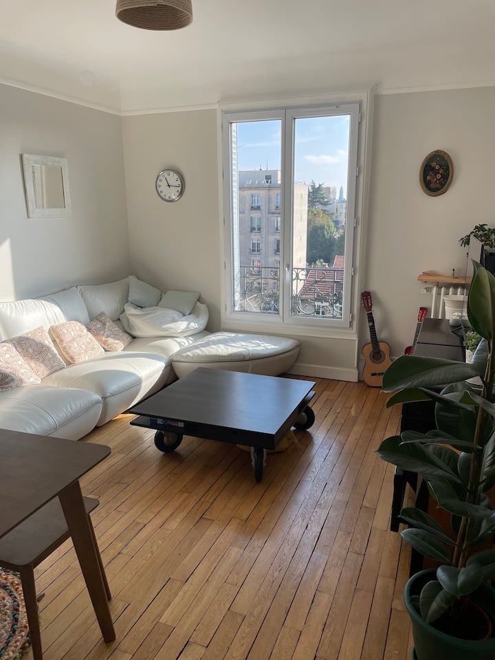 Lumineux 3 Pièces – 15 Min Paris - Argenteuil