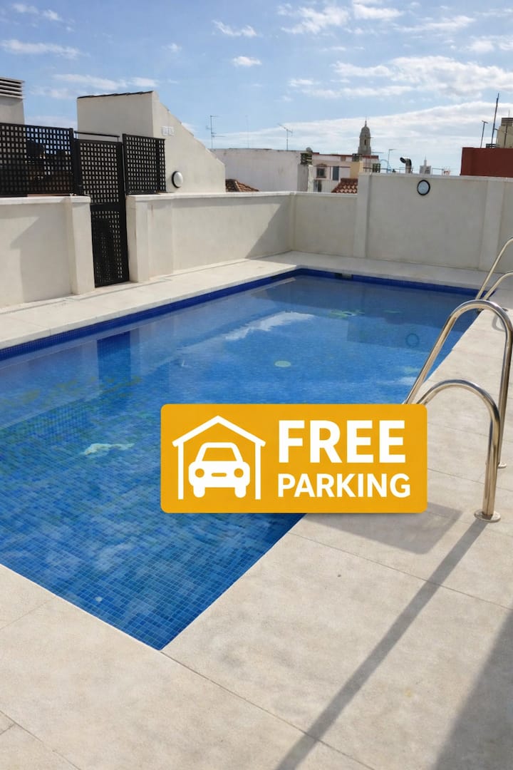 Piscina & Parking • Málaga Centro Histórico - Málaga