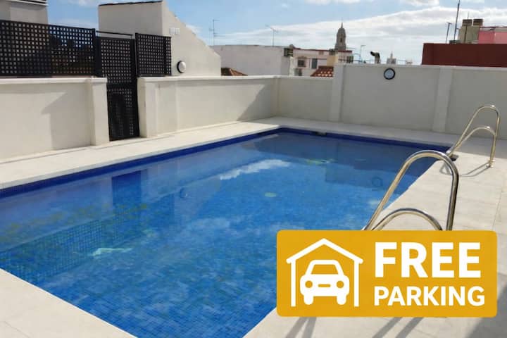 Piscina & Parking • Málaga Centro Histórico - Malaga