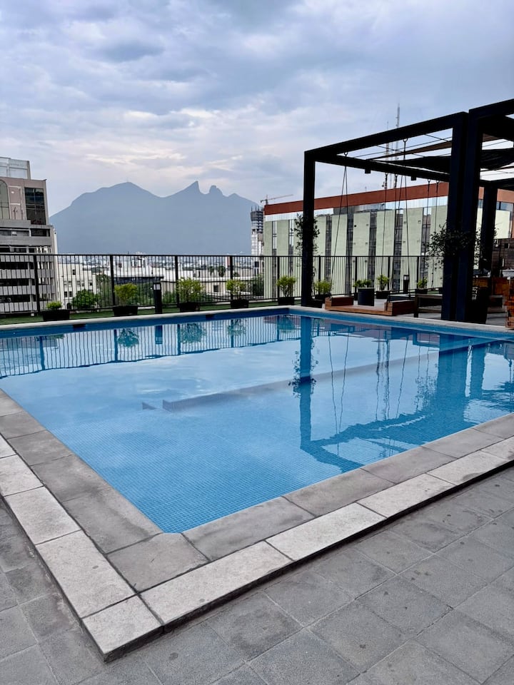 Apt With Pool | Perfect For Relaxing In Mty - Monterrey