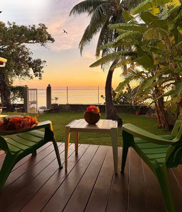 Coco Fare Beach Tahiti - French Polynesia