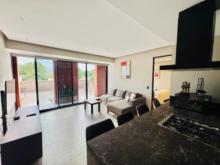Departamento Con Terraza Y Amenidades De Lujo - Guadalajara