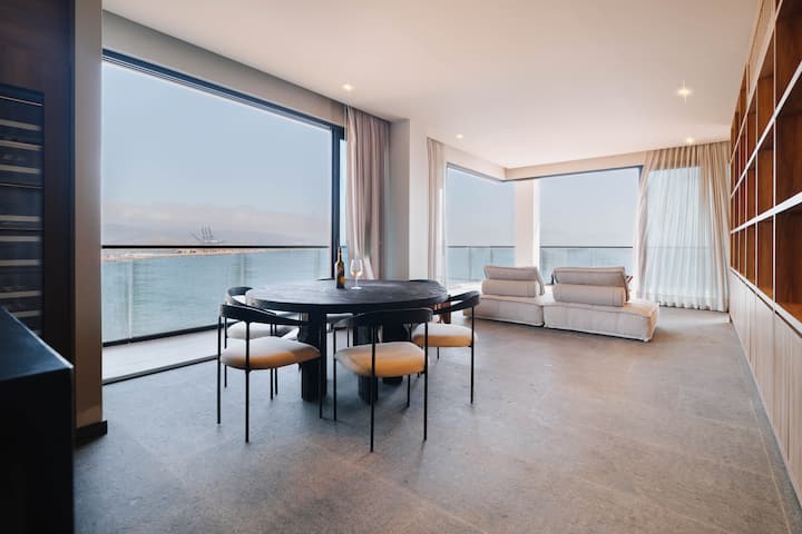 3bd | L Corner Unit | 180° Ocean Views | Gym+pool - Ensenada