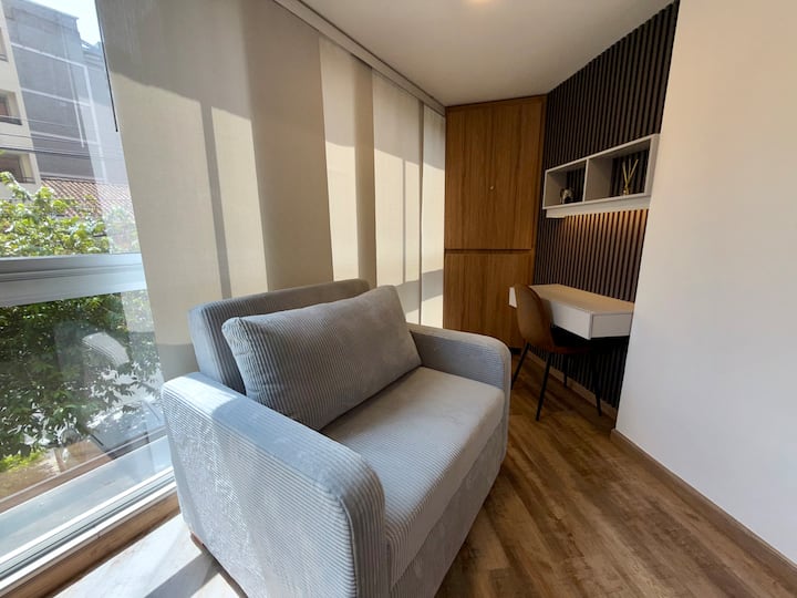 Apartaloft De Lujo Para Descansar En Laureles - Medellín