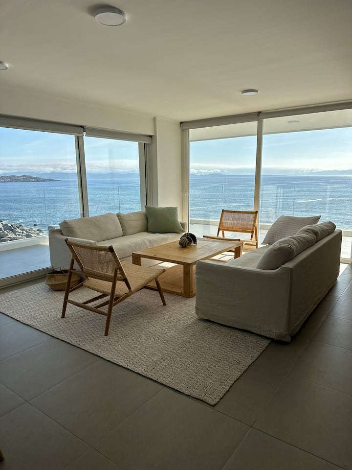 Frente Al Mar, Vista Increible, Primera Línea. - Limarí