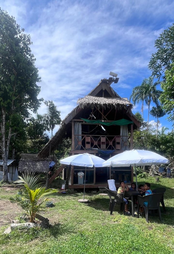 Maloka Confortable Con Wifi En La Selva Amazónica - Iquitos