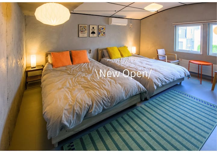 【新オープン】リノベ済み/函館の魅力が詰まった元町エリア、観光に最高のロケーション/6人収容/戸建て - 하코다테시