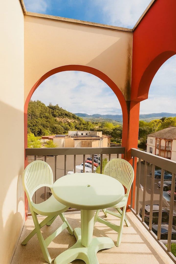 Appartement Tout éQuipé Terrasse à 800m Des Cures - Lamalou-les-Bains