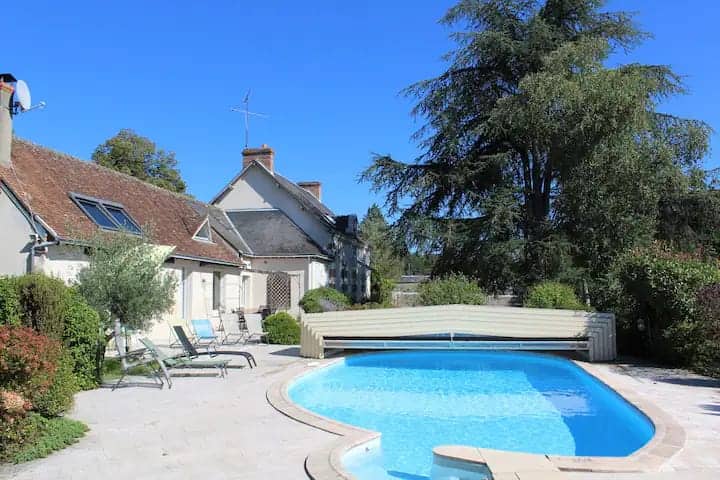 Villa Pour Familles, 11 Pers, Piscine Chauffée - Cheverny