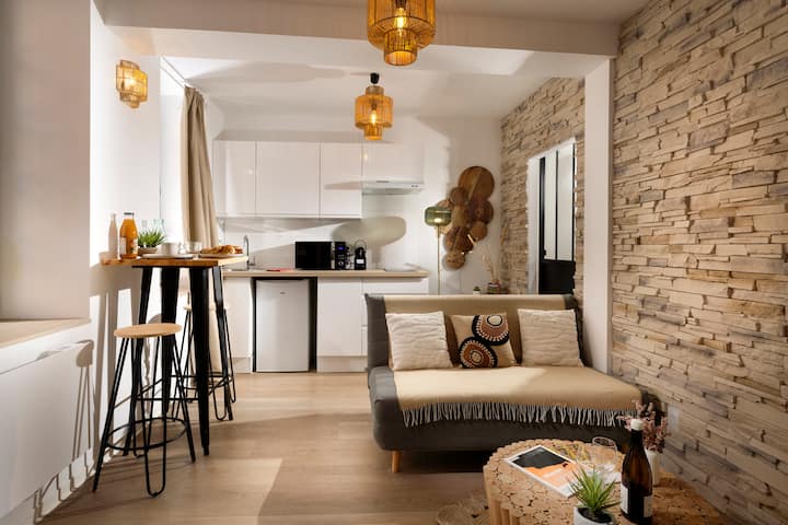 Le Petit Capoine 1 - T2 à 2 Pas Du Marché De Noël - Carcassonne