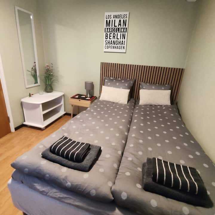 ⁰'3km->centrum -Självincheckning -Wifi -Parkering - Kiruna