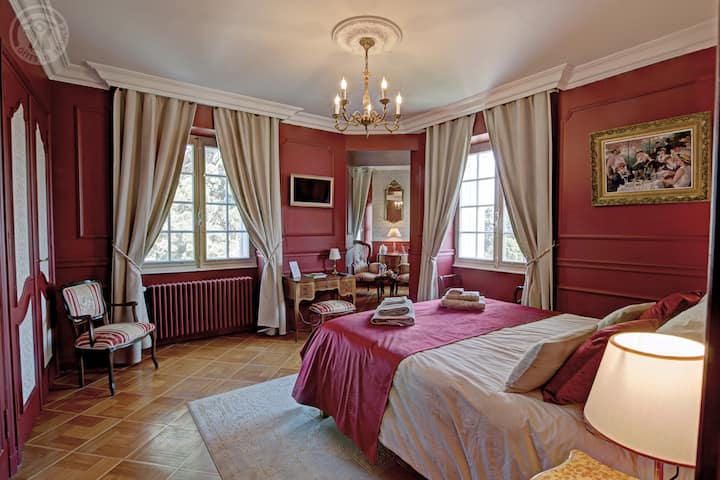 Chambre Minois 2 Personnes Château Bed&breakfast - Saint-Étienne