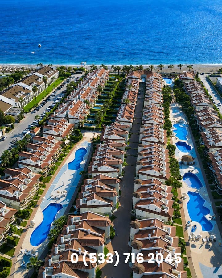 2+1 Luxury Apartment In Fethiye Centre - Çalış Beach