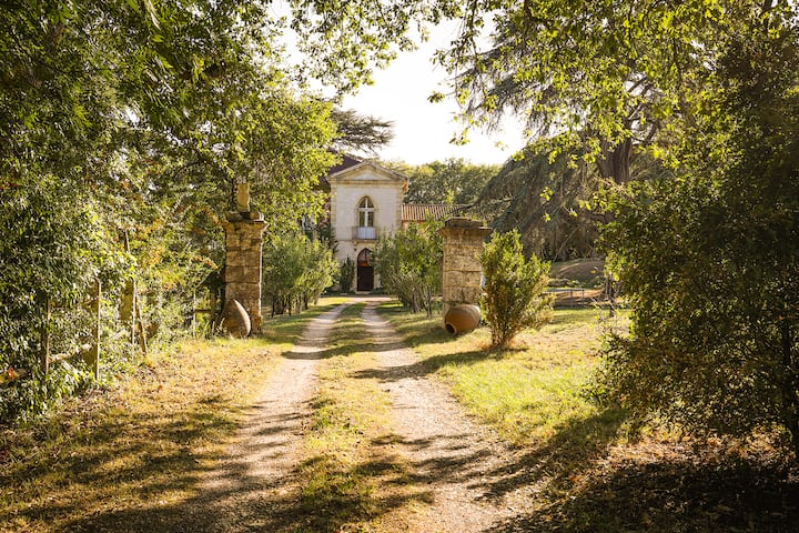 Château Vergers - Plage + Lac Privé - Art&design - Vic-Fezensac