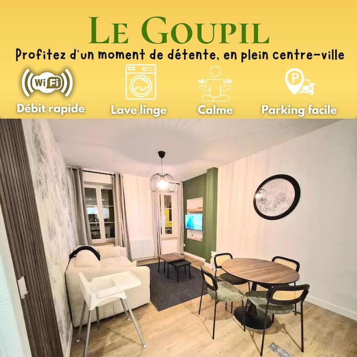 Le Goupil •Tanière Chaleureuse Et Nature En Ville - Chalon-sur-Saône