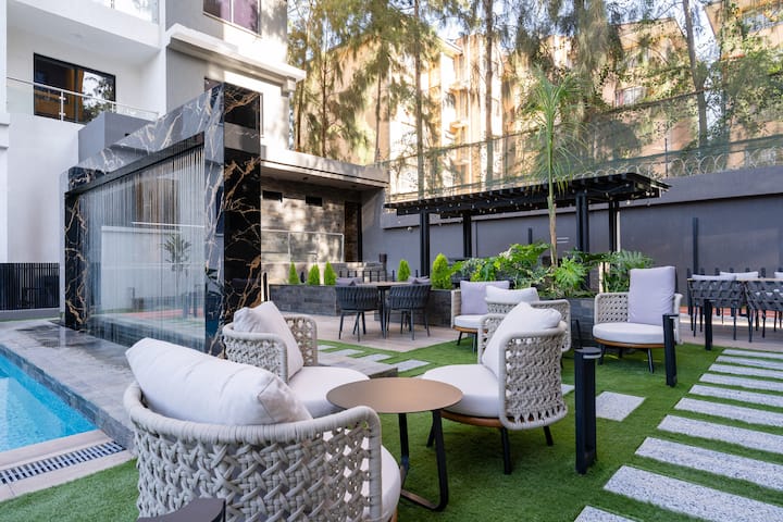 Cozy Studio, Gym, Heated Pool, Sauna, Kilimani - Kenya