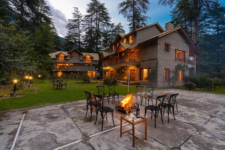 6br Casa Bella Vista 1km From Old Manali W/bonfire - Manali