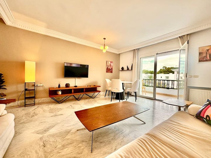 La Marsa Appartement Design Et Spacieux - Marsa