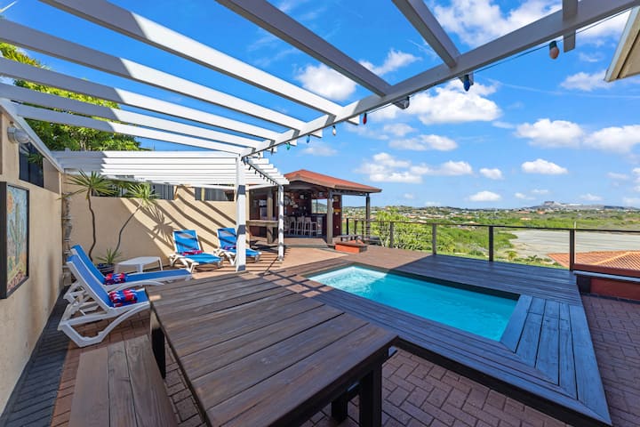 Casa Mirador – Caribische Charme Met Panoramaview - Curazao
