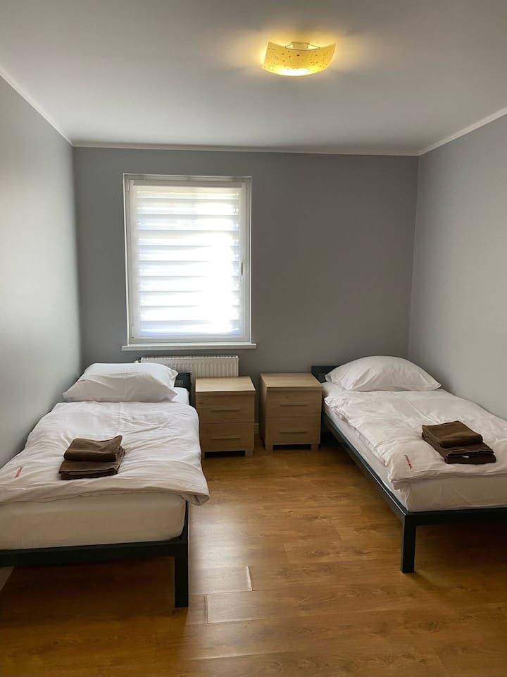 (3c) 3 Zi Whg 5 Betten 43,41m² - Gartz