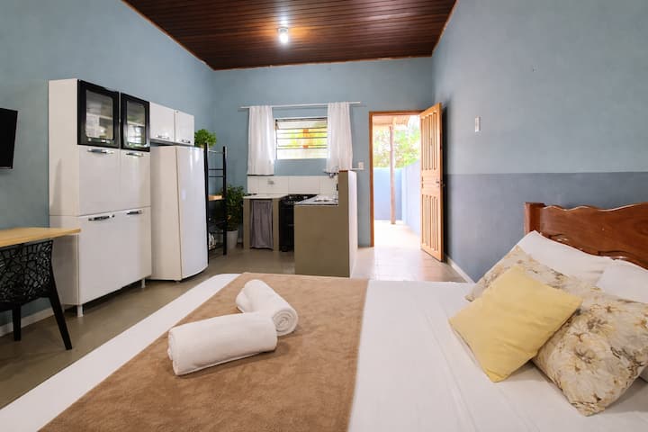 Stúdio Até 3 Pessoas, Wi-fi E Cozinha Compl. - Comodoro