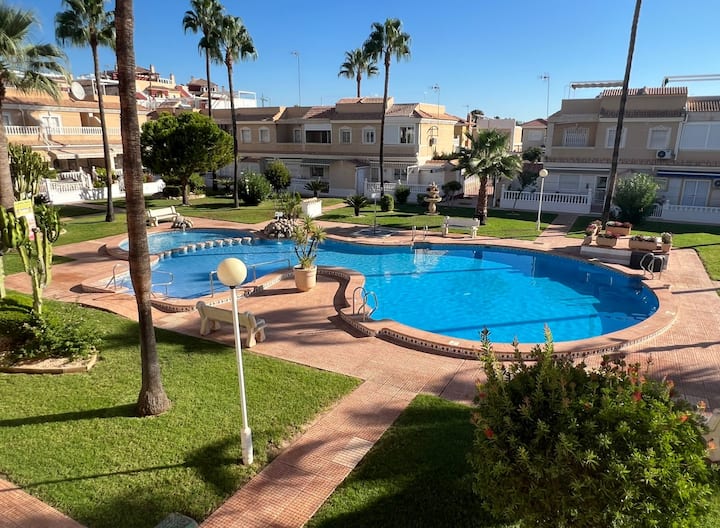 Lovely 1st Floor Apartment Pool View - El Divino - Los Alcázares
