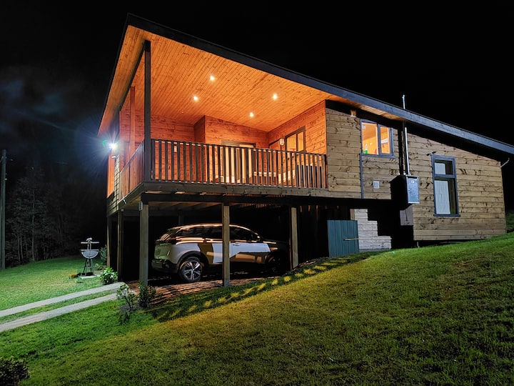 Cottage With Hot Tub And Park At Lake Rango (13) - Futrono