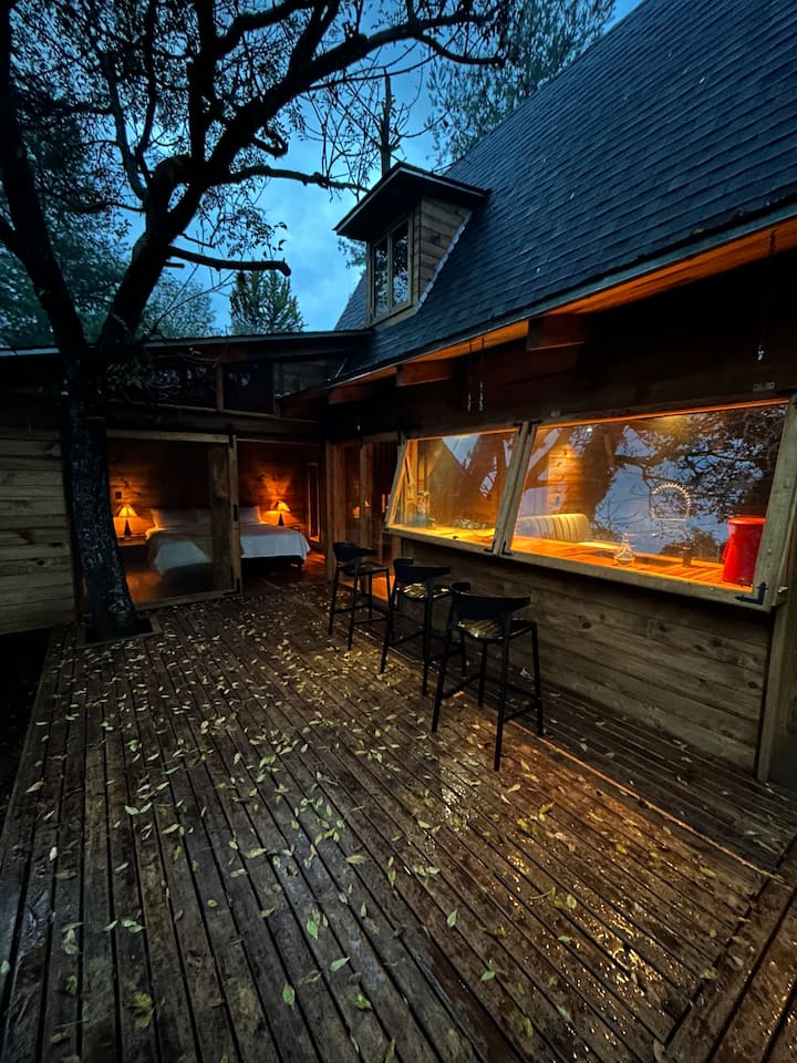 Cabaña|10 Min Patzcuaro|king Size|chimenea|wifi - Pátzcuaro
