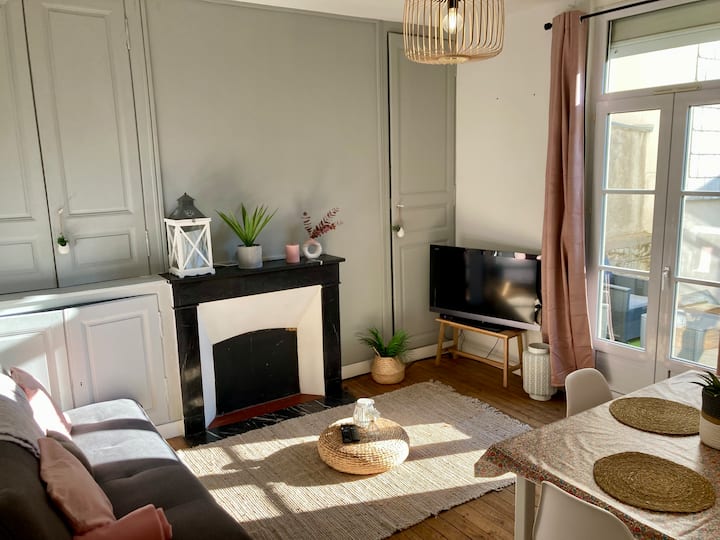 Appartement Gare/centre-ville Avec Terrasse - Angers