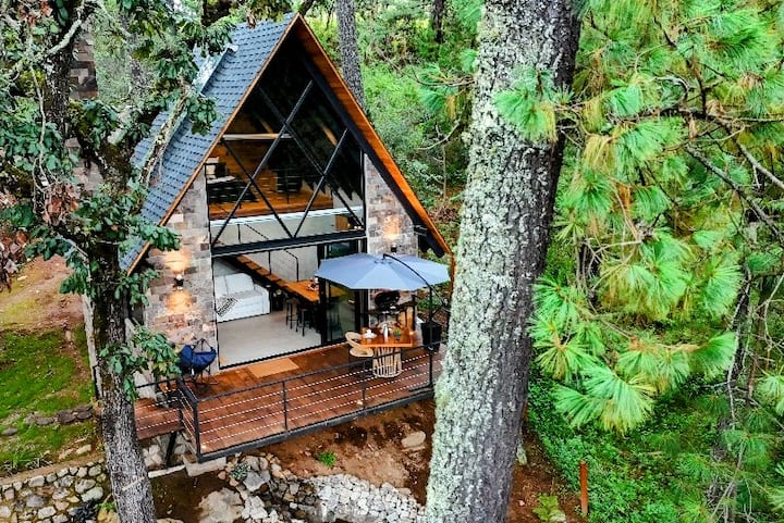 Cabaña Chalet Verdeterra Descasa O Trabaja Remoto - Tapalpa