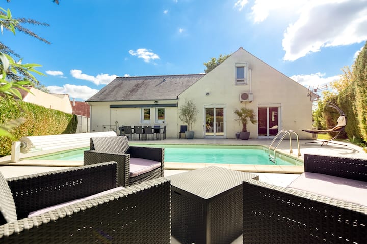 Maison Familiale Avec Piscine Sauna Et Parking - Pontault-Combault