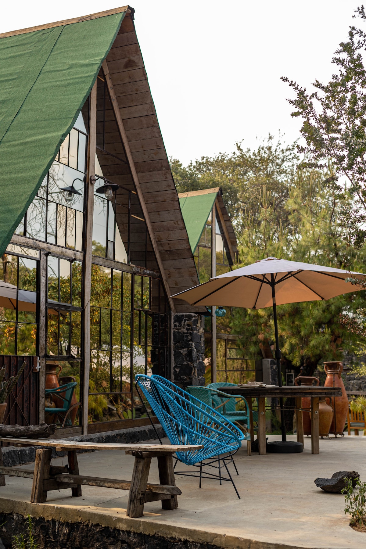 Acacia Cabin inside Piedra Braza Orígenes - Huts for Rent in Ocoyoacac ...