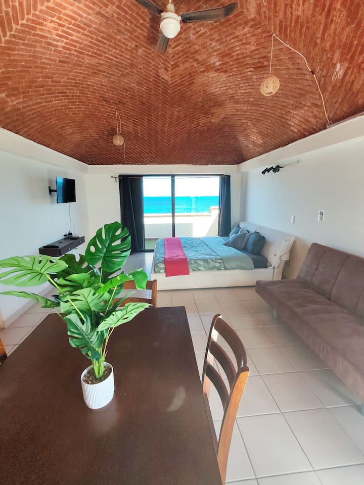Loft Frente Al Mar Vista Unica - Isla Mujeres