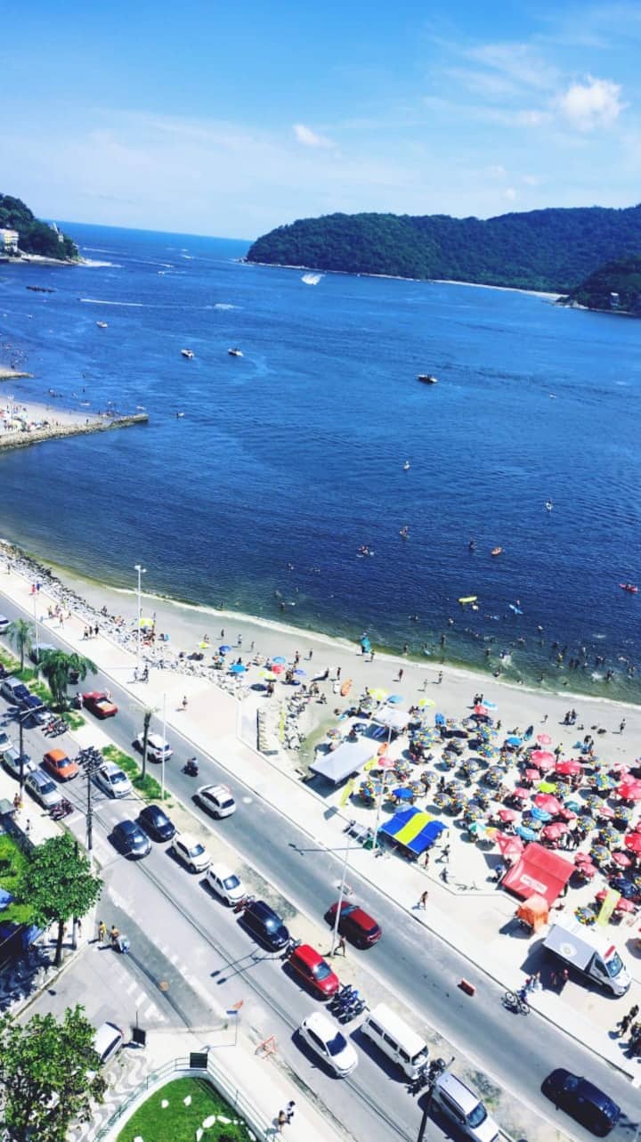 Oceanfront! Sunny Studio Right On The Beach. - Santos