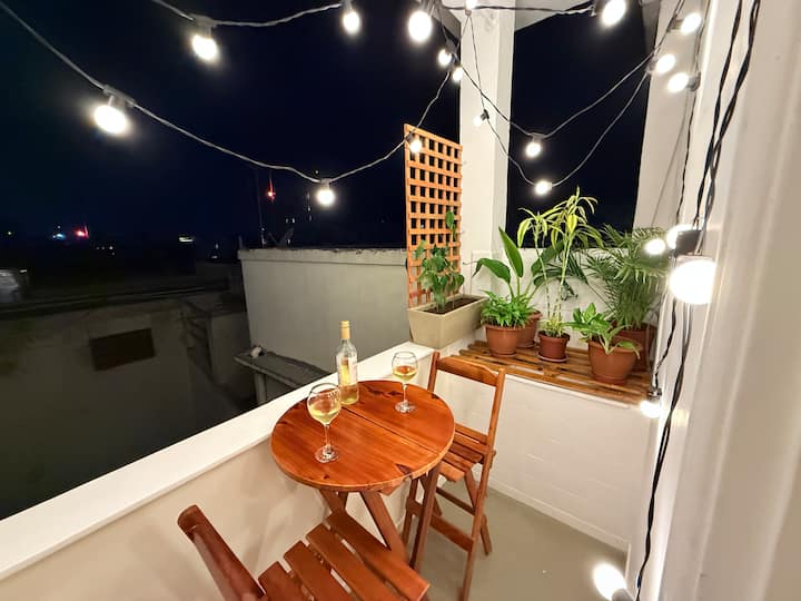 Charming Rooftop With Balcony, Beach, Security 24h - Rio de Janeiro
