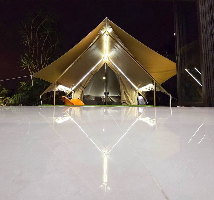 Nouveau Glamping Indien, Propreté Extrême - Bandung