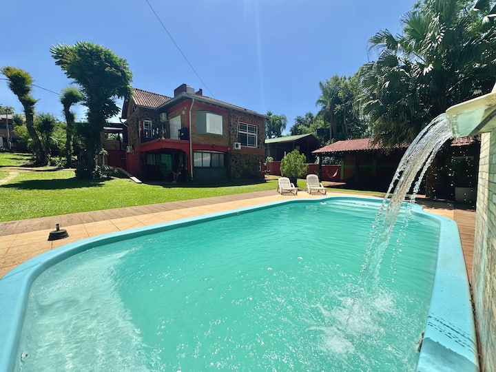 Nature - D2, Céntrico Con Pileta, Jardín Y Quincho - Puerto Iguazú